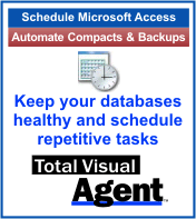 Total Visual Agent Available for Microsoft Access 2016